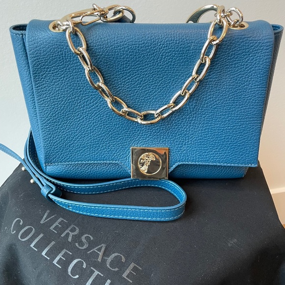Versace Collection | Bags | Authentic Versace Handbag W Dust Bag | Poshmark